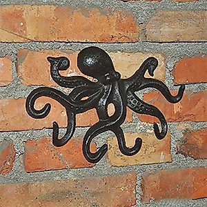 luckxuan Wall Hooks Coat Hooks Wall Mounted Coat Hooks Key Hook Storage Home Wall Mounted Cast Iron Hat Holder Bag Hanging Hanger Decorative Room Antique Heavy Duty Coat Hook