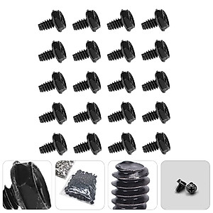 300 Pcs Pci Screw Computer Accessory Pci Slot Screw Fastener for Repairing Screw for Power Supply Round Head Replacement Screw Computer Case Fastener Computer Part Computer Supply