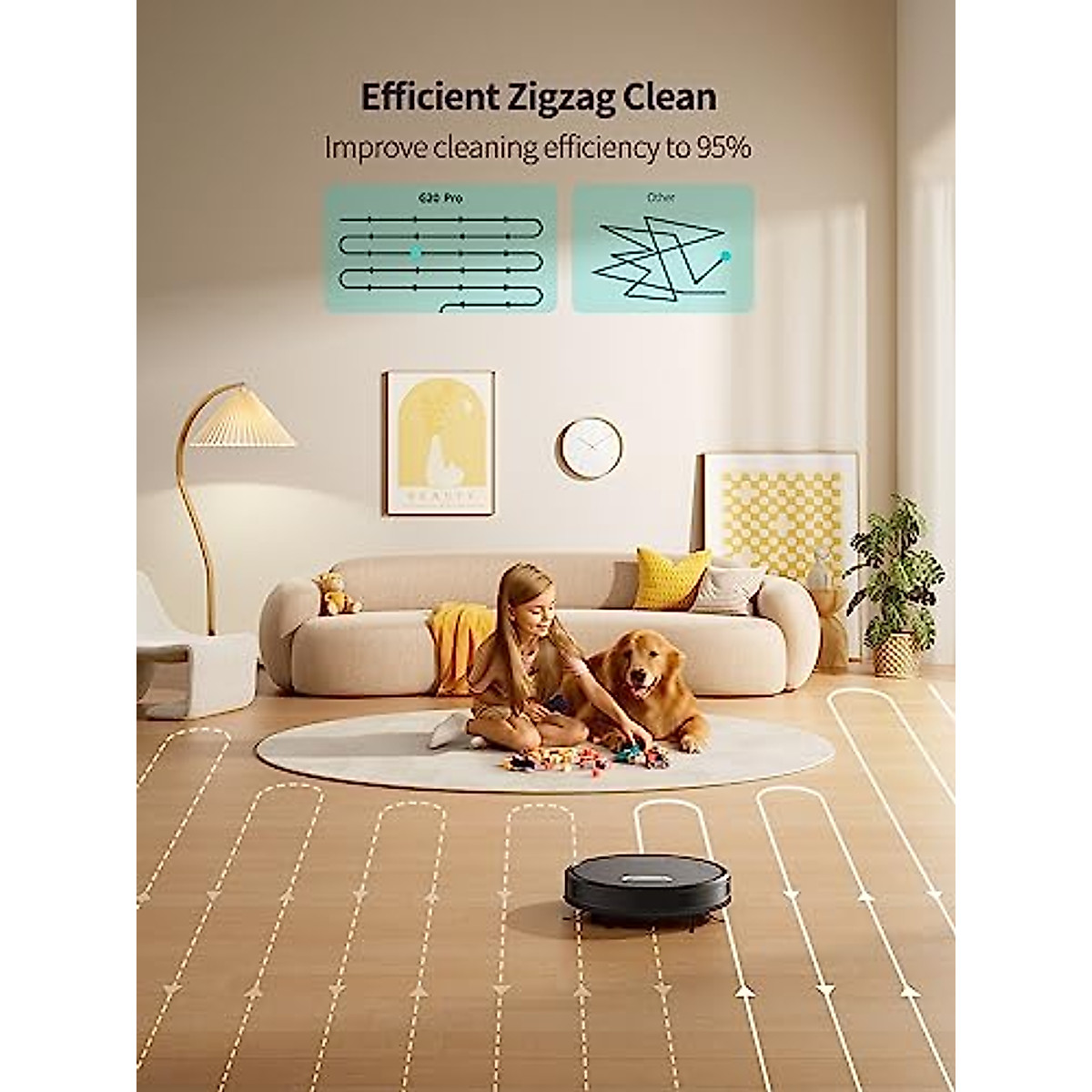 Honiture Robot Vacuum and Mop Combo, G20 Pro Robot Vacuum Cleaner 3 in 1, 4500pa Strong Suction, Self-Charging, App&Remote&Voice Control, Compatible with Alexa, Ideal for Carpet, Hard Floor, Pet Hair