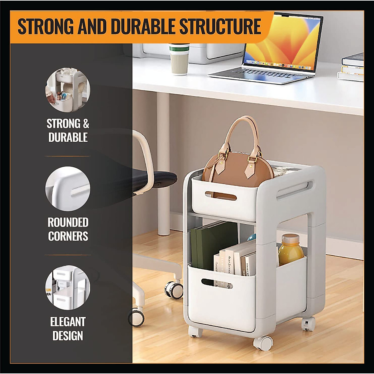 Soft Organizer Kitchen organization,cabinet organizer storage Drawer - Under Sink Organizer, For Bathroom Shelf Space Rack, Multifunctional Storage