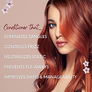 DermOrganic Argan Oil Daily Hydrating Hair Care-Sulfate Free & Color Safe-CONDITIONER 16.9 oz