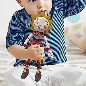 Sun & Moon Daycare Attendant Plushies, Five Nights at Fre.ddy Plush Doll, Hit Horror Game Role Stuffed Toys Sun.Drop & Moondrop, Soft Anime Character Throw Pillow Toy, Cute Home Decor