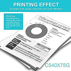 Smart C540X75G Compatible (1 Pack, Black) High Yield Waste Toner Box Replacement for Lexmark C544 and x544 Series Printer