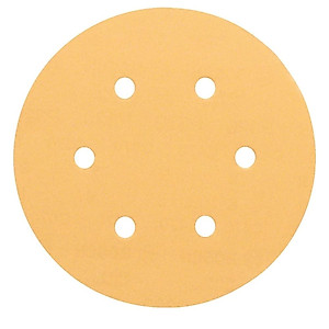 Bosch Accessories 2608607834 Abrasive 50 Pieces Wood 6 Holes 150 mm Grit 60
