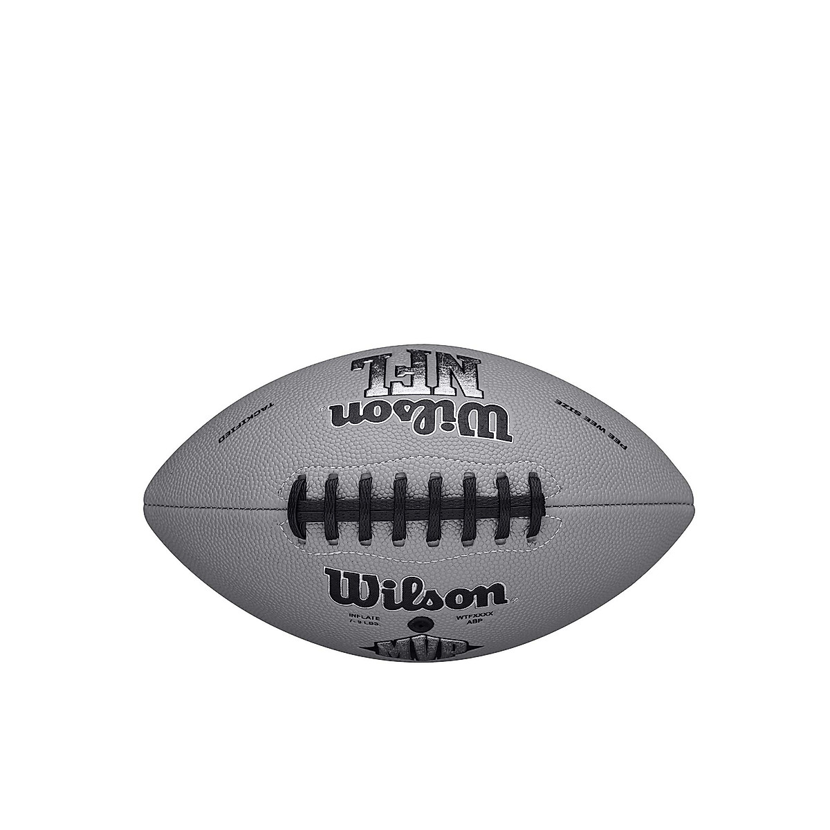 WILSON NFL MVP Football - Gray, Peewee