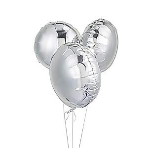 50pcs/lot Round Shape Foil Mylar Helium Balloon 18" Balloon Birthday Party Decoration Foil Balloons