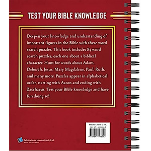Brain Games - Word Search Puzzles: Who's Who In the Bible: Learn About the Lives of the Most Influential Figures in the Bible (Brain Games - Bible)