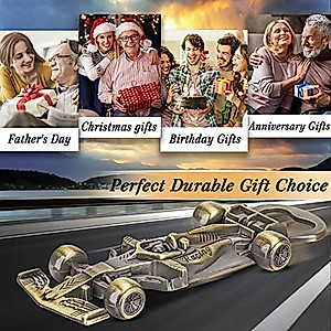 LKKCHER Racing Car Gifts for Men Women, Novelty Racing Car Bottle Opener, Birthday Gifts Christmas Gifts for Men Grandpa Boyfriend Husband, Racing Gifts Stocking Stuffers for Men Women Racing Fans