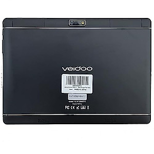 Veidoo Android Tablet 10 inch, 2GB RAM 32GB Storage, Tablets 10.1'' IPS HD Touch Screen, Quad-Core, Dual Camera, Bluetooth, WiFi, 3G Phone Call Tablet PC with Dual Sim Card, Google Play Store