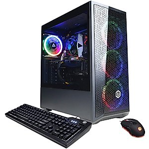 CyberpowerPC Gamer Supreme Liquid Cool Gaming Desktop Computer, AMD Ryzen 9 3900X 3.8GHz, 16GB RAM, 500GB SSD + 1TB HDD, NVIDIA GeForce RTX 3070 8GB, Windows 10 Home