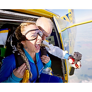 Kroop's Boogie Goggles - Lightweight Eye Protection for Active Lifestyles. Black/Tinted