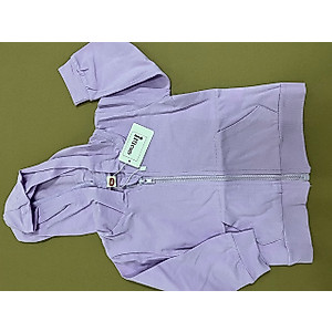 Imcute Baby Zip Up Hoodie, Unisex inflant Toddler Long Sleeve Sweatshirts Lightweight Jacket Hooded Coats Fall Winter Outfits (Black, 2-3T)