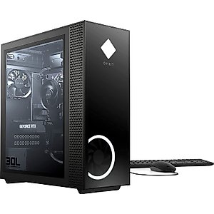 HP Omen 30L GT13 Gaming Desktop, AMD Ryzen 5 5600X Processor, GeForce RTX 3060 Graphics, 32GB DDR4-3200 RGB SDRAM, 1TB PCIe SSD+2TB HDD, RGB LED Lighting, Wi-Fi 6, 800W Power Supply, Win10 Home