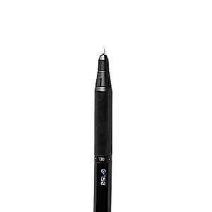 Zebra Pen G-750 Retractable Gel Pen, Black Brass Barrel, Medium Point, 0.7mm, Black Ink, 1-Pack (49811)