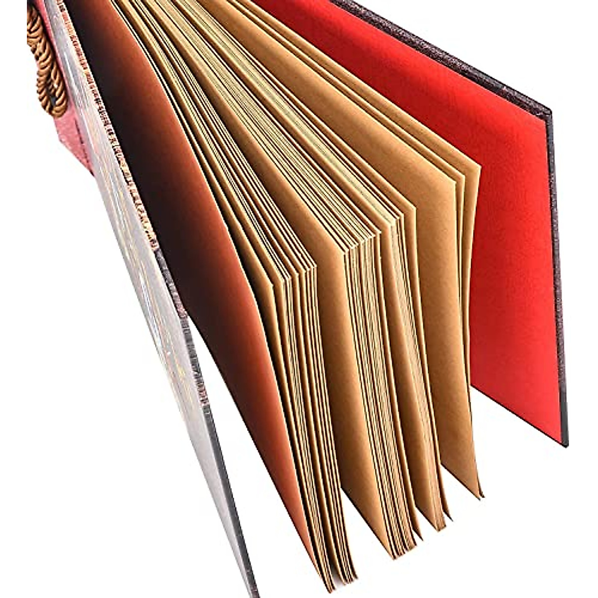 T-HAOHUA Anniversary Photo Album Scrapbook - Our Adventure Book Wedding Photo Album Scrapping 11.6"x7.5" inches, 80 Pages - Includes Bonus 5 Postcards and 5 Self-Adhesive Photo Corners