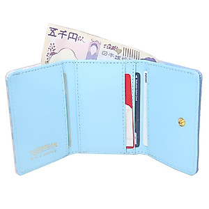 Aldi MK1 Women's Tri-Fold Gamaguchi Character Sanrio Wallet, Tuxedo Sam