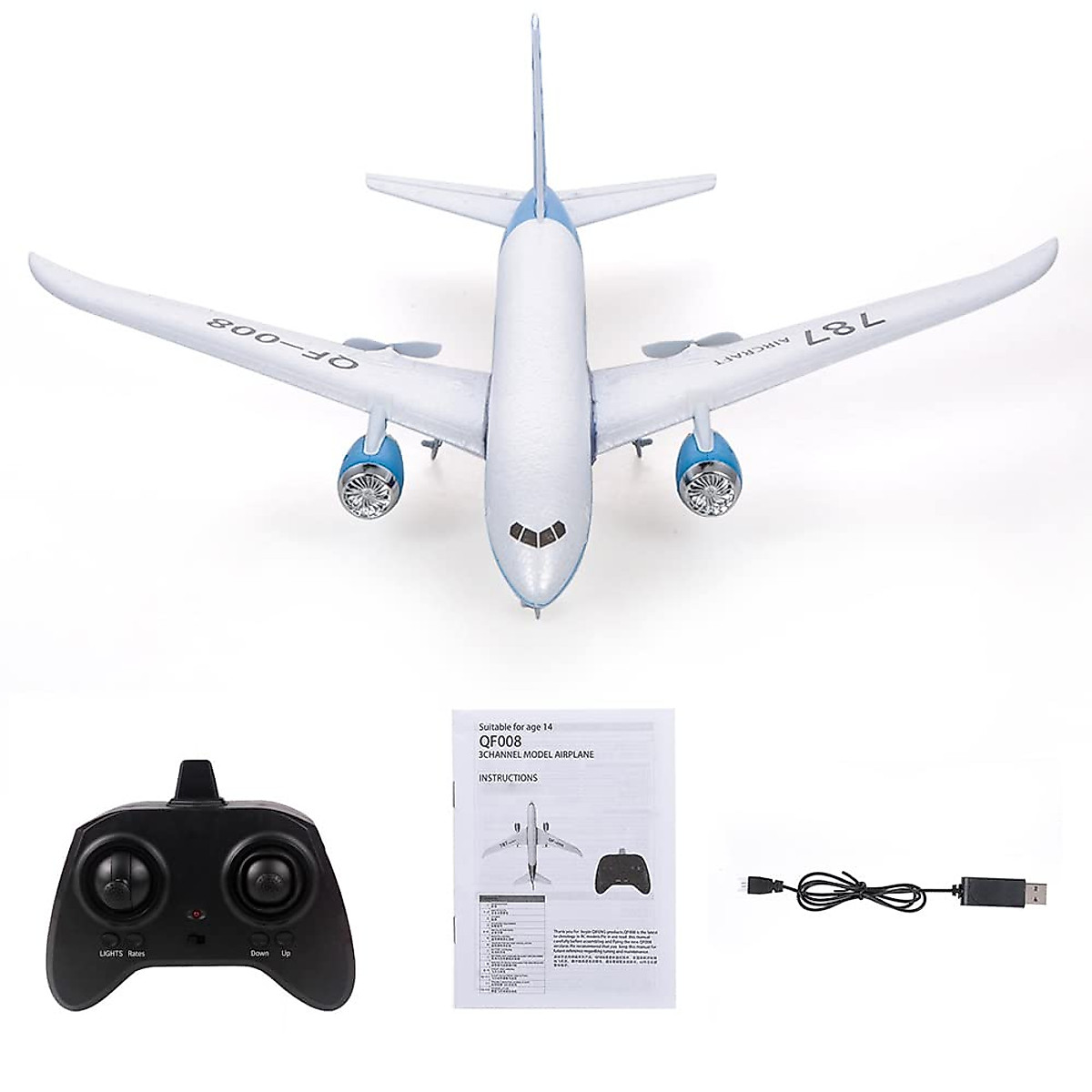 GoolRC QF008 787 Airplane Miniature Model Plane 3CH 2.4G Remote Control EPP Aircraft RTF RC Toy