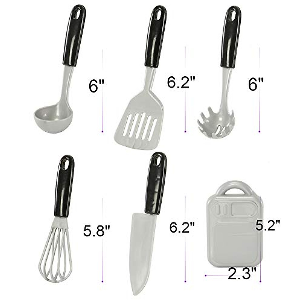 20 PCS Kitchen Playsets, OMGOD Play House Toy Breakfast Stove Pots Utensils and Pans Food Pretend Cookware Cooking Play Kitchen Set Playset for Kids Girl Boy Toddlers Birthday for girl