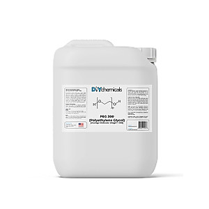 DIYChemicals Polyethylene Glycol PEG 300 for Industrial Manufacturing, Fog Machines,Antifreeze, Solvent, Humectant – Non-Toxic, Odorless, 1 Pint (16 fl oz)