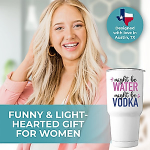 KEDRIAN Funny Tumbler For Women 30oz, Funny Gifts For Women Adult Humor, Funny Coffee Mugs For Women, Funny Mugs For Women, Funny Birthday Gifts For Women, Funny Wine Glasses For Women
