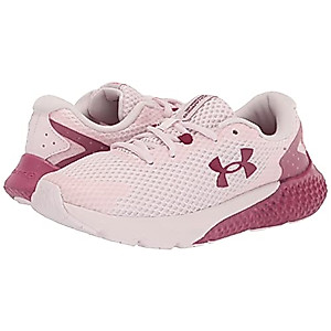 Under Armour Women's Charged Rogue 3 Running Shoe, Pink Note (600)/Wildflower, 8.5