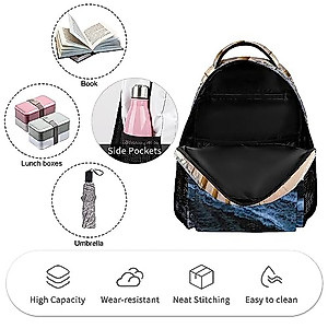 Retro Titanic Famous Old Historic Travel Laptop Backpack Durable Computer Bag Daypack for Men Women