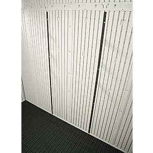 Lifetime 6406 8 X 5 Ft Outdoor Storage Shed with Window-Desert, Mixed Colors