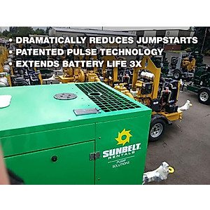 PulseTech SolarPulse SP-3 Solar Battery Charger Maintainer, 3 Watt