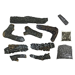 Pleasant Hearth VFL2-VO30DR 30" Valley Oak Series Vent Free Gas Log Set 33,000 BTU's