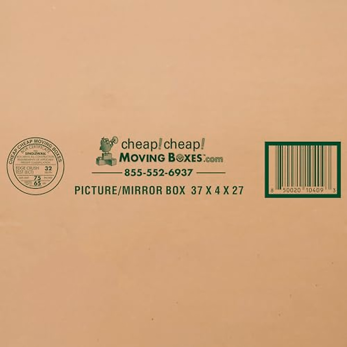 Picture/Mirror Moving Boxes - 37 x 4 x 27 inches, 8 Pack - Picture Boxes for Moving - Picture Moving Boxes - Cheap Cheap Moving Boxes