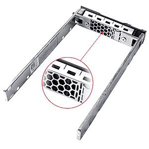 2.5" inch G176J 0G176J G281D KG7NR SAS SATA Hard Drive HDD Tray Caddy Compatible for Dell PowerEdge T440 T640 R330 R430 T430 R630 T630 R730 R830 R930 R320 R420 Server and More - Hot-Swap Tray (2-PACK)