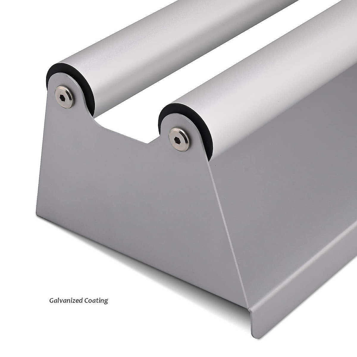 FOSHIO Premium Metal Vinyl Roll Display Holder, Vinyl Storage Rack Roll Tool for Pulling Vinyl Wrap Roll, Window Film, Wallpaper