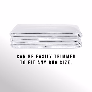 Slip-Stop Magic Stop Rug on Carpet Non-Slip Rug Pad for Area Rugs and Runner Rugs, USA-Made Rug Gripper for Carpet Over Carpet Keeps Rugs in Place On Carpet, 2' x 10'