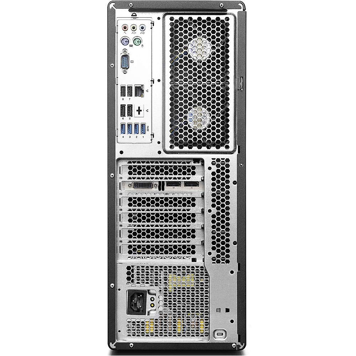 Lenovo Thinkstation P500 Tower Server, Intel Xeon E5-2660 V3 2.6GHz 10 Core, 256GB DDR4 RAM, Quadro K600, 800GB SSD, Windows 10 Pro (Renewed)