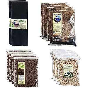Josh's Frogs Bioactive Dart Frog Substrate Vivarium Bundle- Extra Large