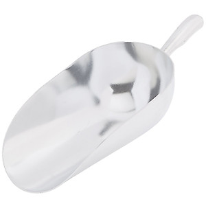 Winco Aluminum Utility Scoop, 85-Ounce, Medium