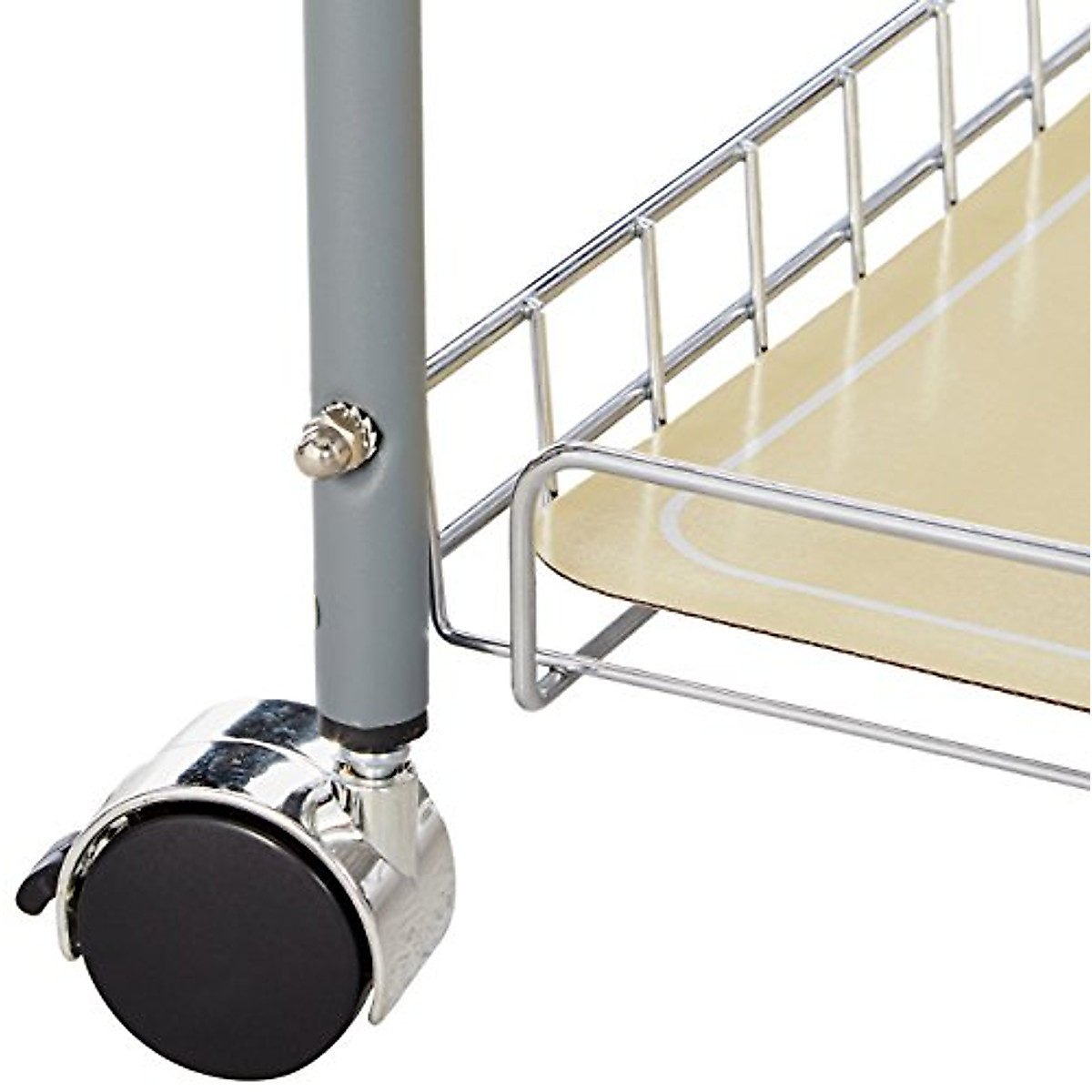 Safco Products 12 Compartment Tubular Steel Wire Mobile Roll File, 100lbs Total Load Capacity, Easy Visibility & Access, Storage Home, Office & Classroom