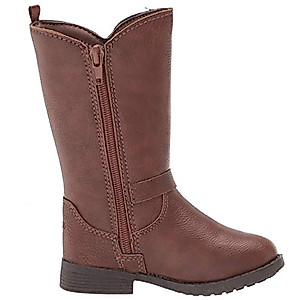 OshKosh B'Gosh Girls LUMI Fashion Boot, Chocolate 2020, 5 Toddler