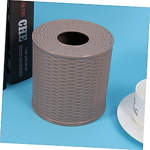 Alipis Cafe Decor Box Tissue Container Tissue Holder Toilet Tissue Dispenser Toilet Paper Dispenser Tissue Paper Holder Tissue Cover Crystal Holder Crystal Decor Roller Stand Classical