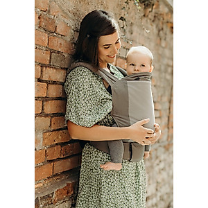 Boba Baby Wrap Grey and Boba Baby Carrier Classic in Dusk Bundle