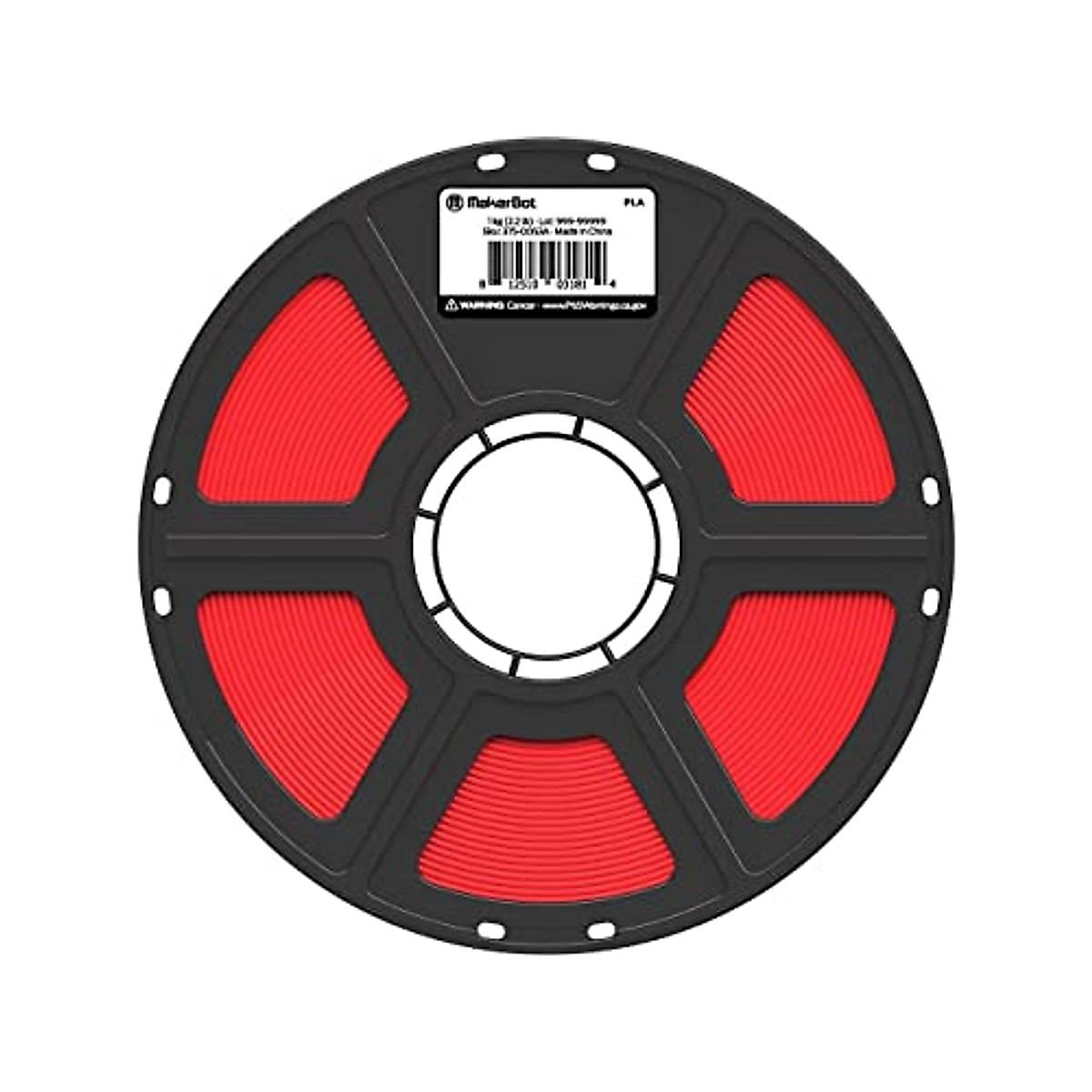 MakerBot Sketch PLA Filament Red (1kg, 2.2lbs)
