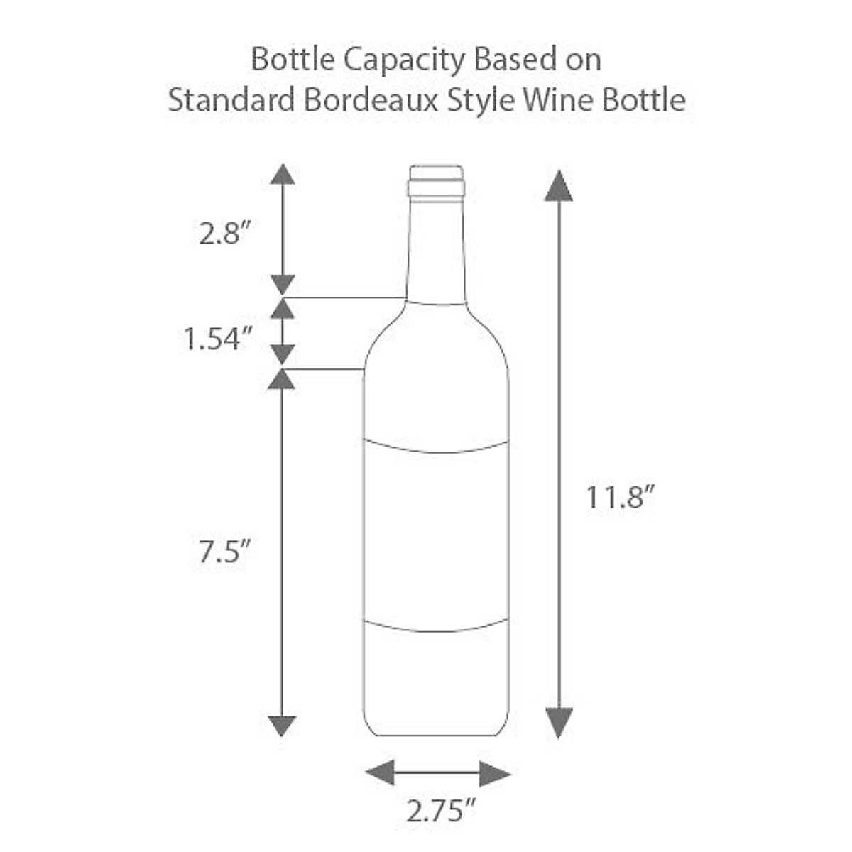 EdgeStar CWR5631FD 30-Inch 56 Bottle Built-In Dual Zone French Door Wine Cooler