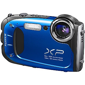 Fujifilm FinePix XP60 16.4MP Digital Camera with 2.7-Inch LCD (Blue) (Discontinued by Manufacturer)