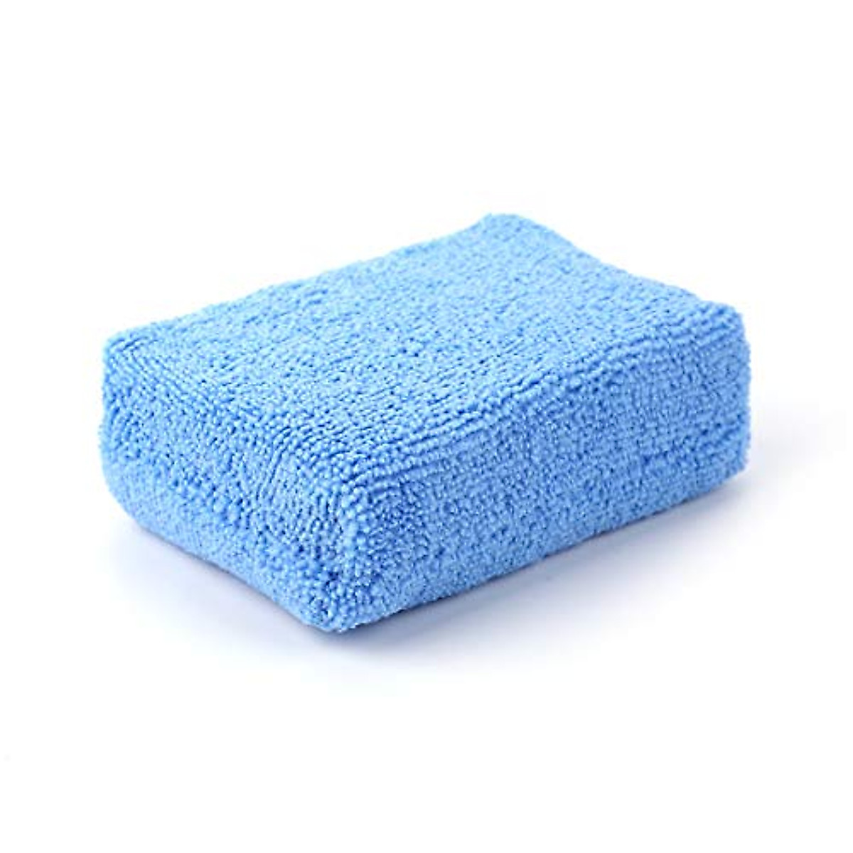 Fasmov 12 Pack Premium Grade Microfiber Applicator Pad, Microfiber Sponge, Car Wash Pads, Cleaning Pads, Blue