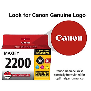 PGI-2200 XL 4 Color Value Pack