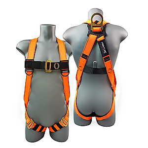 Frontline 100VMB Combat™ Economy Series Full Body Harnes (Universal) | OSHA and ANSI Compliant | Full Body Harness | Back d-ring | 3 points of adjustability | OSHA & ANSI Compliant