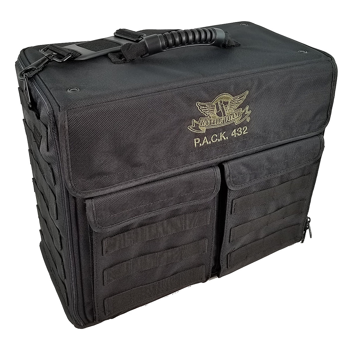 Battle Foam P.A.C.K. 432 Horizontal Pluck Foam Load Out Miniatures Case (Black)