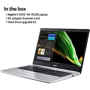 2022 Newest Acer Aspire 5 Laptop, 15.6 Inch FHD IPS Display, AMD Ryzen 3 3350U, 20GB DDR4 RAM, 512GB PCIe SSD, WiFi 6, Backlit Keyboard,AMD Radeon Vega 6 Graphics, Windows 11 Home, Bundle with JAWFOAL