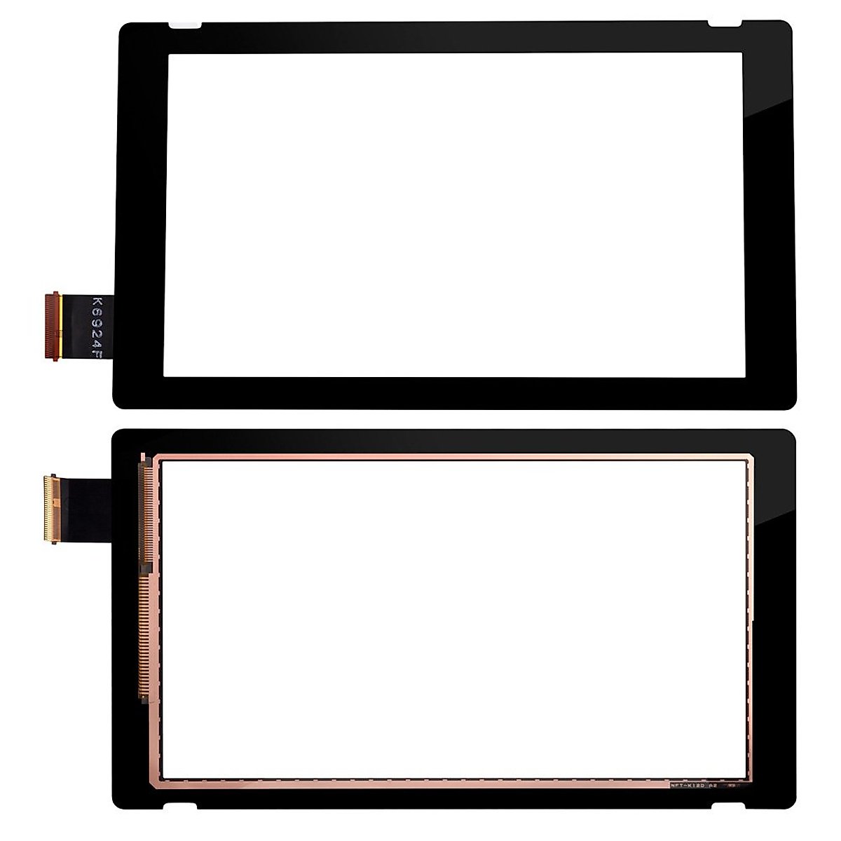 Digitizer for Nintendo Switch, COCOTOP Replacement Parts Accessories Sets Touch Screen Glass Lens for Nintendo Switch Gamepad Controller (Only Touch Screen Digitizer)