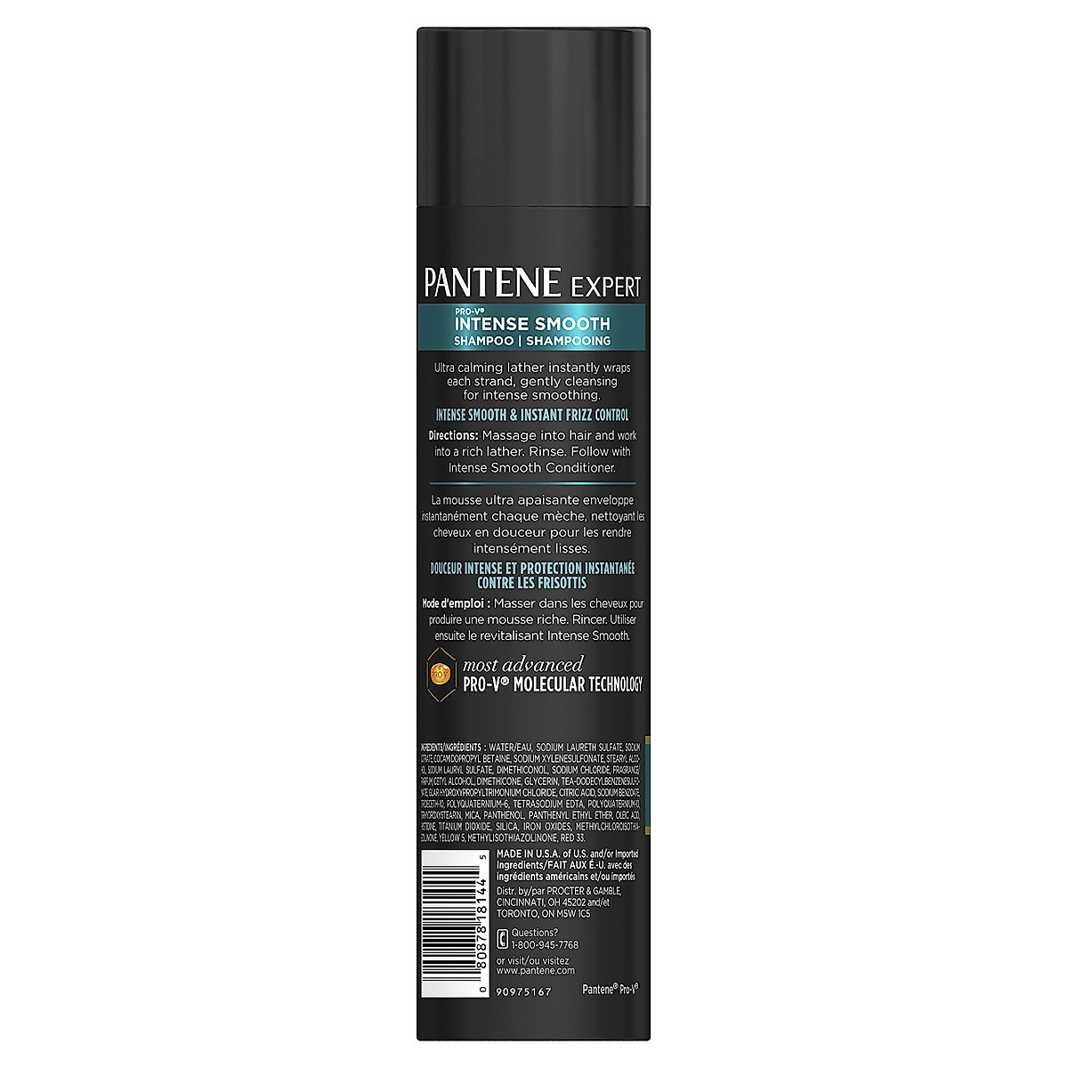 Pantene Expert Pro-V Intense Smooth Shampoo, 9.6 Fluid Ounce